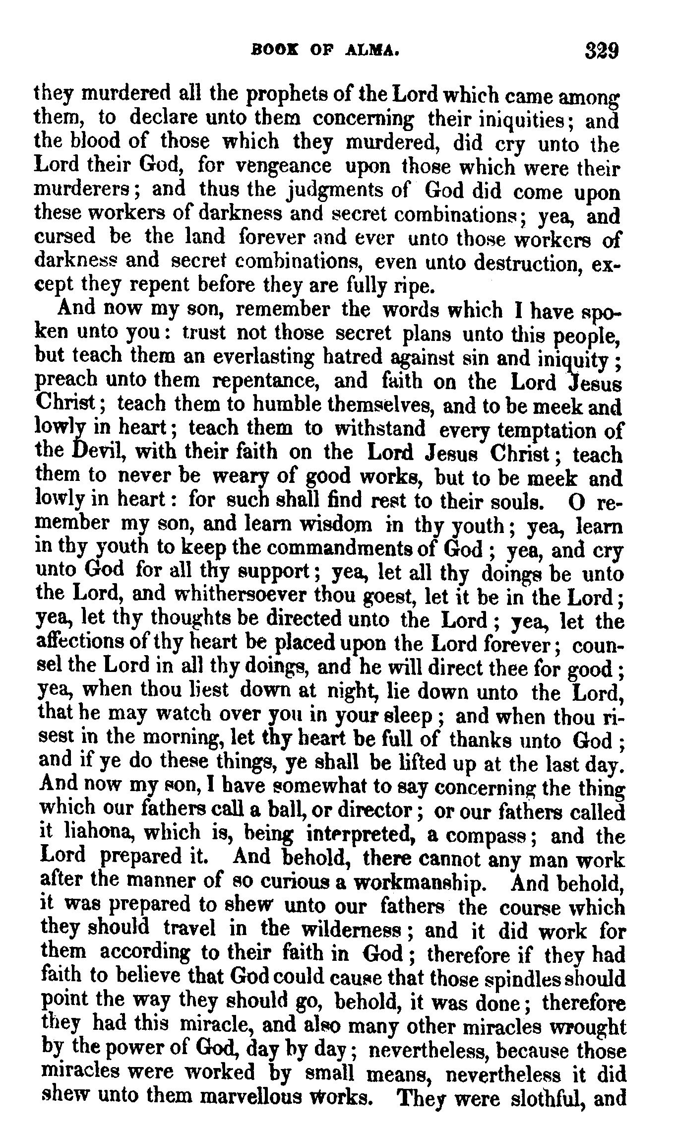 Book Of Mormon - Alma - Page 329 | Institute For Religious Research